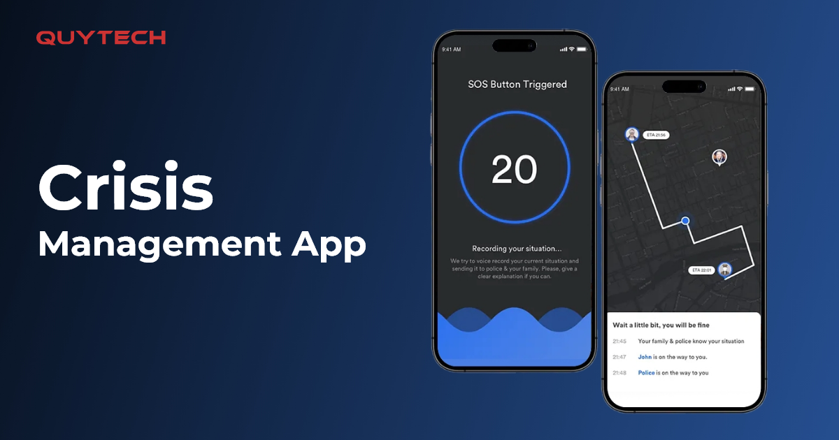 Crisis Management App Development | Emergency Response Solutions