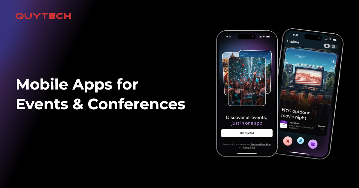 Mobile App Development for Events and Conferences | Quytech
