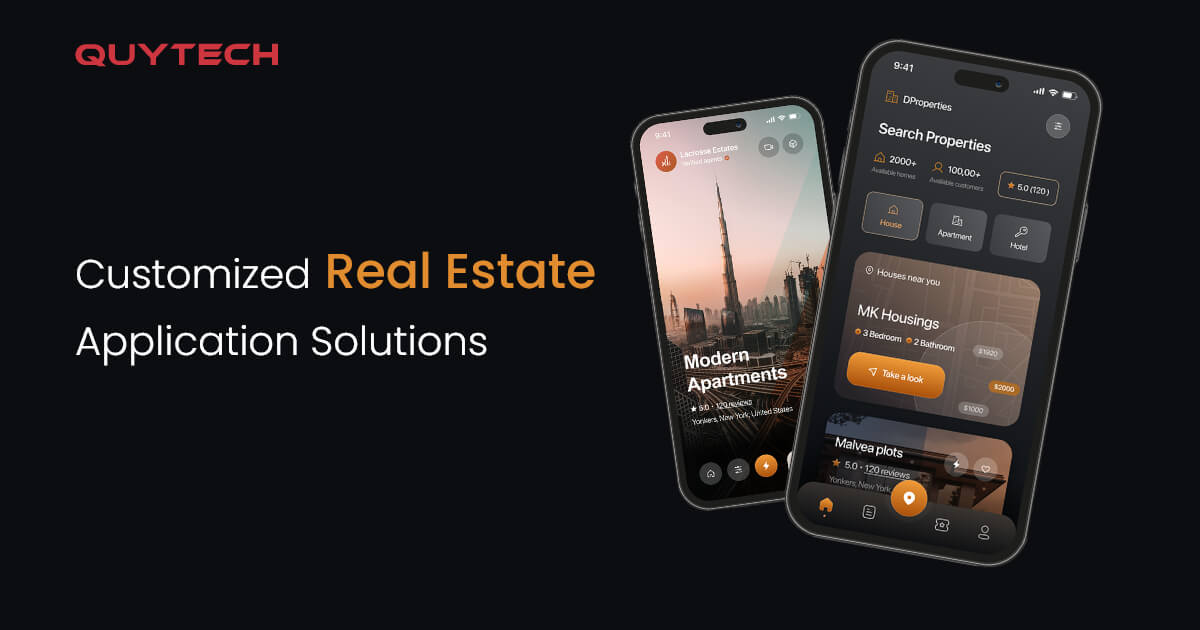 Custom Real Estate App Development Company | Quytech
