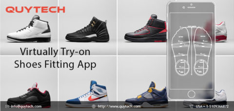 Virtual Try on Shoes Fitting App in Augmented Reality
