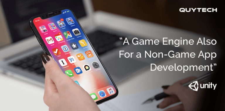 Unity: A Game Engine Also For a Non-Game App Development