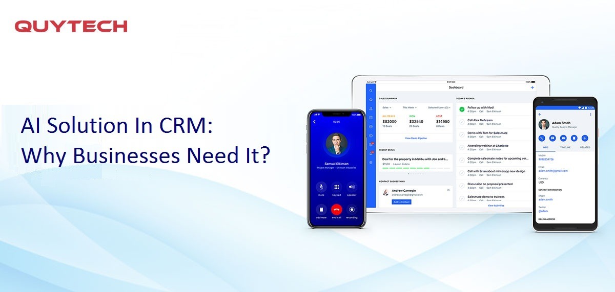 AI Solution In CRM: Why Businesses Need It?