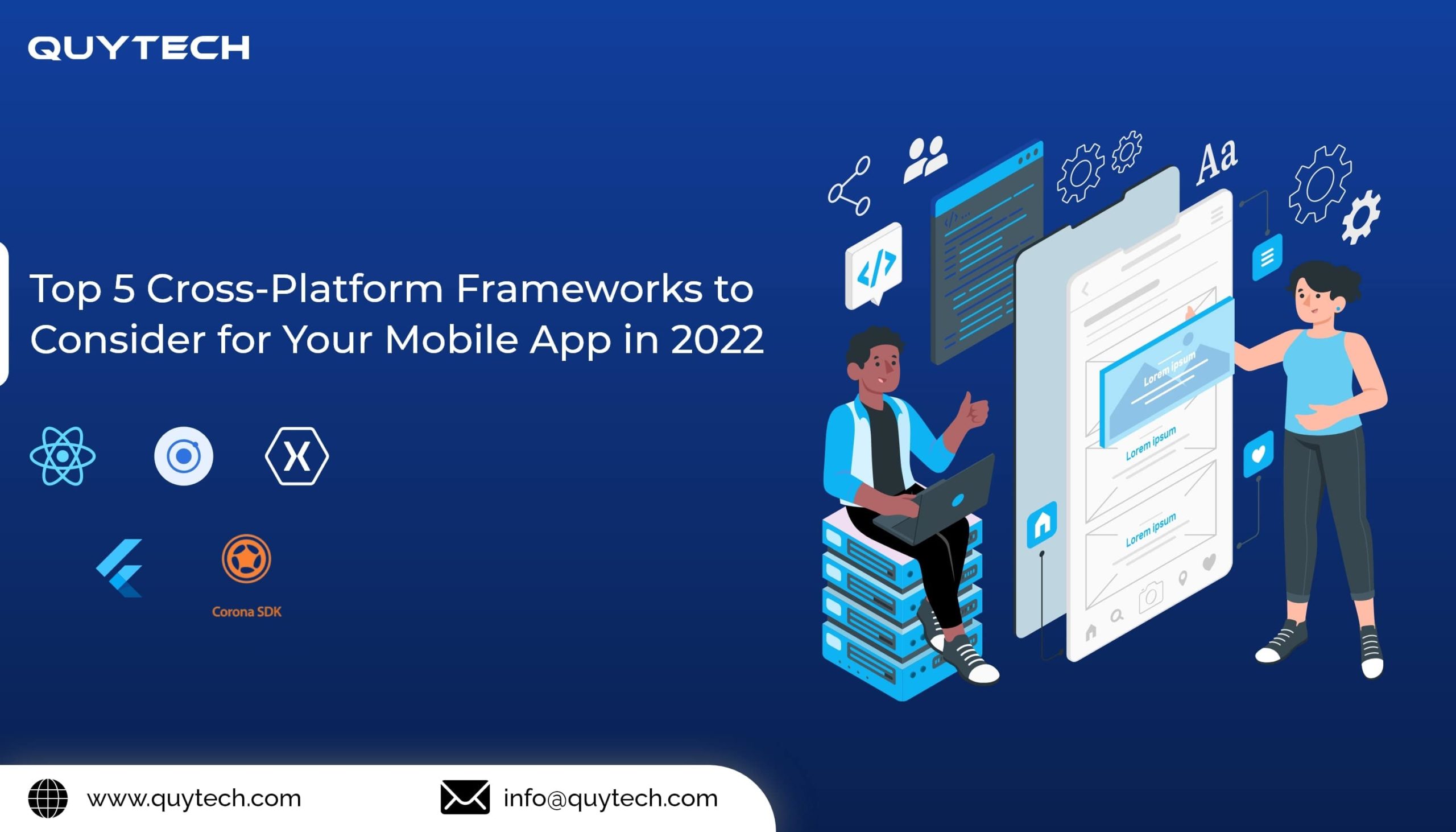 Top 5 Trending Cross-Platform App Development Frameworks in 2022 Top 5 Trending Cross-Platform App Development Frameworks in 2022