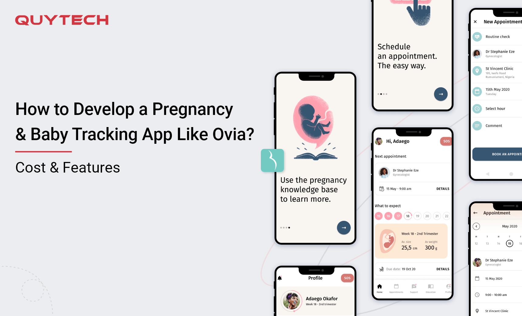 How to Create a Pregnancy Tracking App Like Ovia?