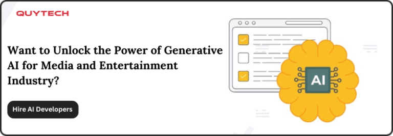 Generative AI in Media and Entertainment Industry | Quytech