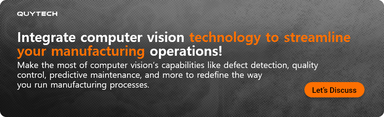 Computer Vision Use Cases in Manufacturing