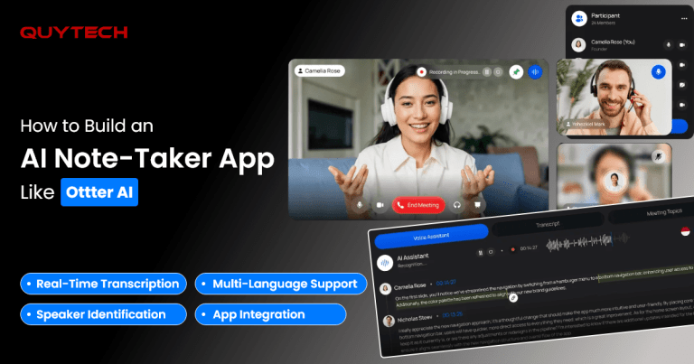 How to Build an AI Note-Taker App Like OttterAI